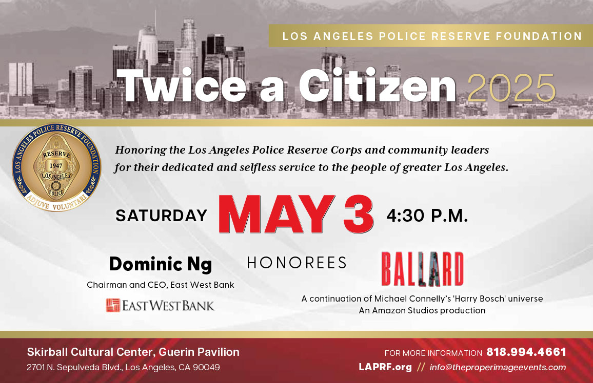 Twice a Citizen 2025 - Los Angeles Police Reserve Foundation