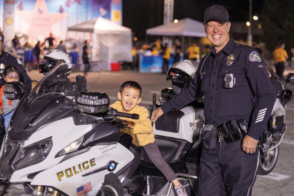 LAPD Reserves at the Faith and Blue Event in Hollywood Area - Los ...