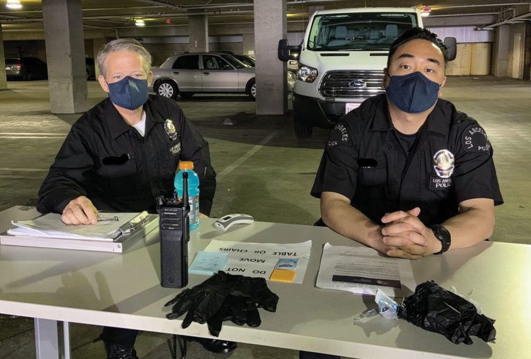 LAPD Reserves Go Above and Beyond During COVID-19 - Los Angeles Police ...
