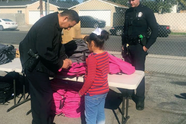 Operation School Bell - Los Angeles Police Reserve Foundation
