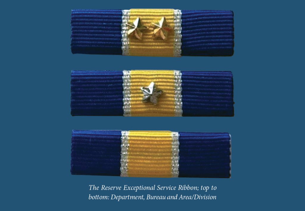 Reserve Exceptional Service Ribbon Reminder - Los Angeles Police ...